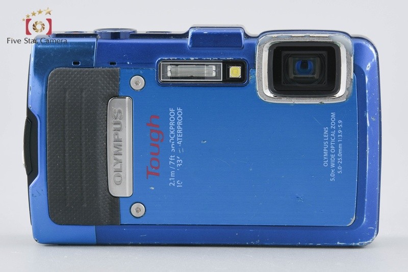 Olympus STYLUS TG-835 Tough Blue 16.0 MP Waterproof Digital Camera ...