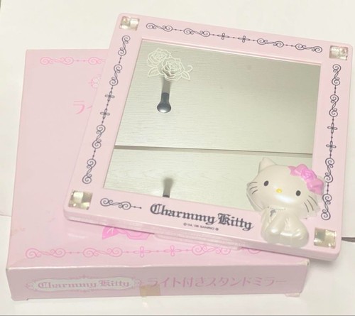 Sanrio Charmmy Kitty Hello Kitty Lighted Stand Mirror Used Rare JP | eBay