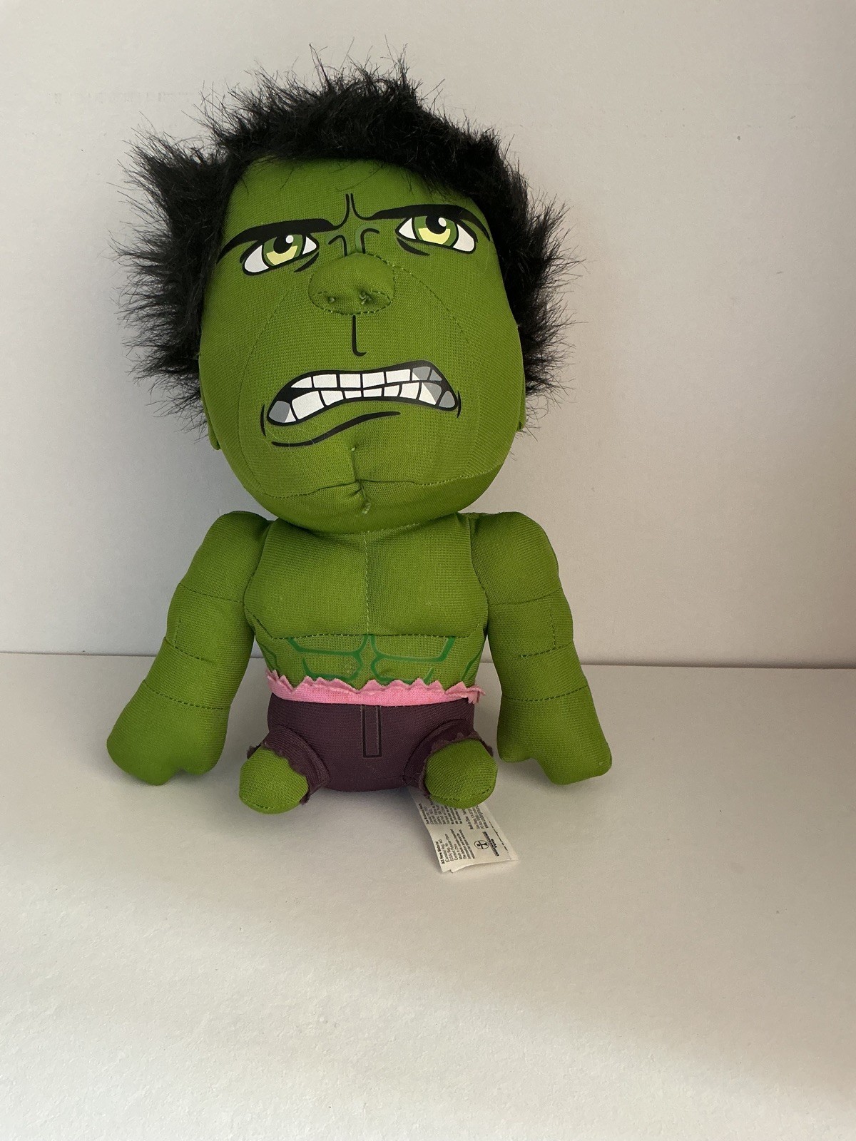 Marvel Avengers 8" Hulk Plush Hulk Smash Collectable Soft Toy Talking ...