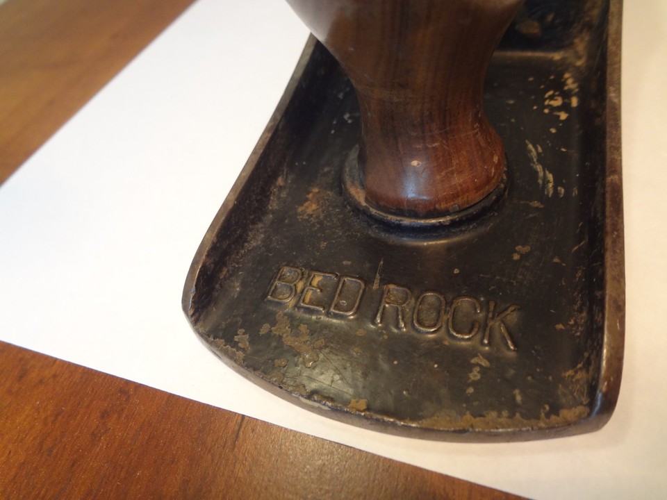 Vintage Stanley No. 606 Bedrock Plane Corrugated bottom Pat. April 19 ...