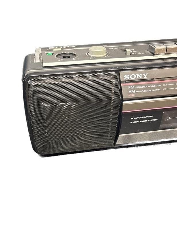 Sony Vintage 80'CFS-210 SOUND RIDER Boombox Ghetto blaster cassette ...