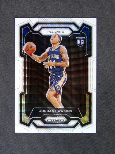 2023-24 Panini Prizm Jordan Hawkins #130 RC Rookie White Wave /38 | eBay