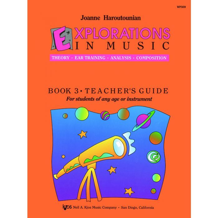 Explorations In Music Teacher's Guide Book 3 by --Kjos Music | eBay