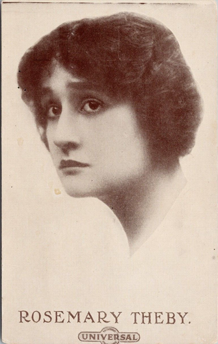 Rosemary Theby Model Theatre Riverdale Playhouse Toronto Adv Postcard ...