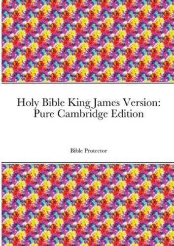 Holy Bible King James Version: Pure Cambridge Edition, Brand New, Free ...