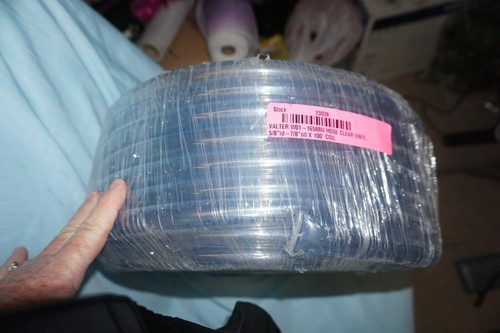 VALTERRA PVC TUBING FOR RV FRESH WATER SYSTEMS 100' LONG 5/8" ID X 3 ...