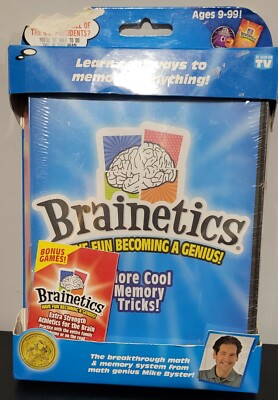 BRAINETICS Have Fun Becoming A Genius DVD Memory Tricks - Games | eBay