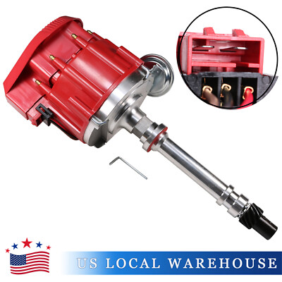 Racing HEI Distributor Cap Super Coil For SBC Chevy 305 350 400 Small ...