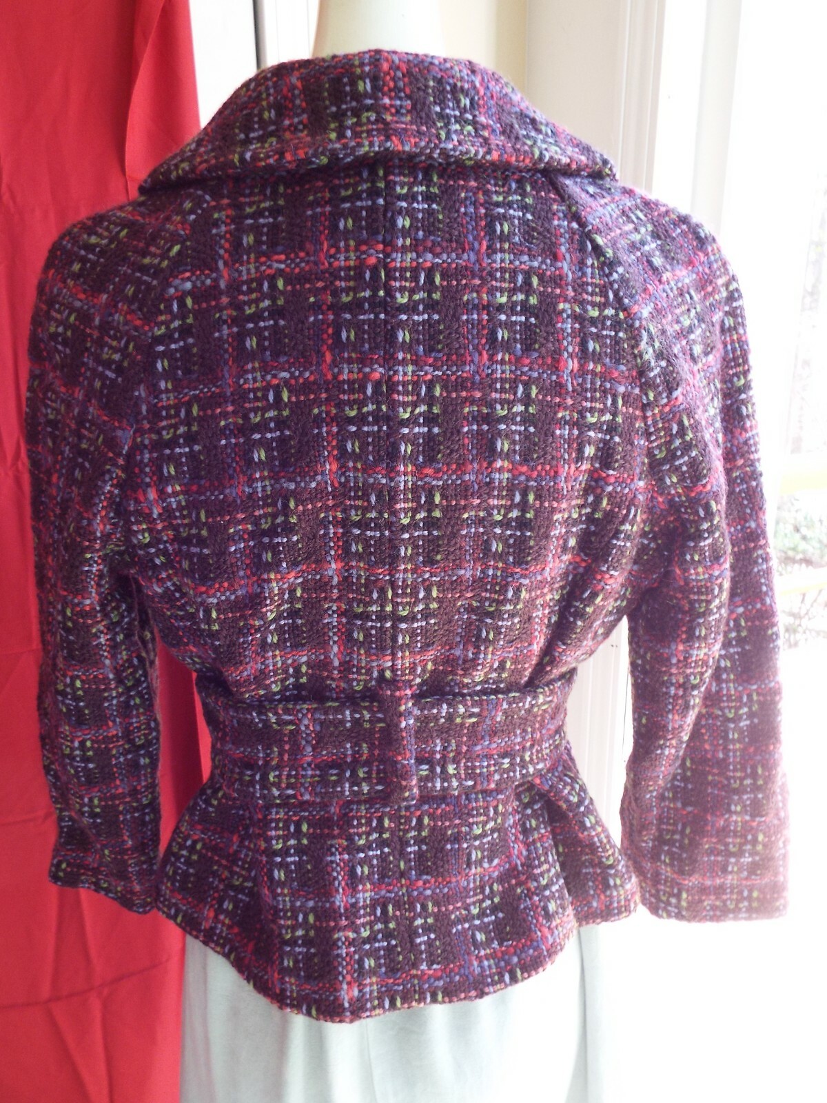 Beautiful vintage tweed short jacket TIBI medium pink… - Gem