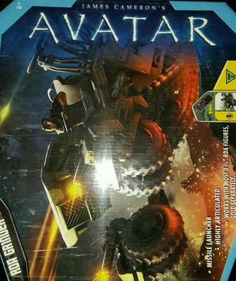 AVATAR RDA GRINDER WITH MISSILE LAUNCHER FIGURE MATTEL 2009 MIB | eBay