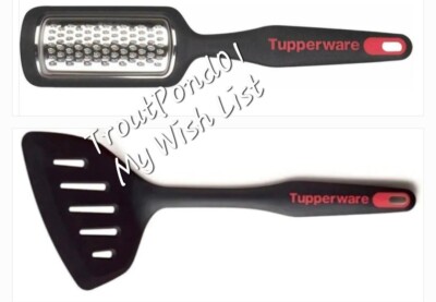 Tupperware Utensils Chef Series Pro Set 2 Handheld Grater and Large ...
