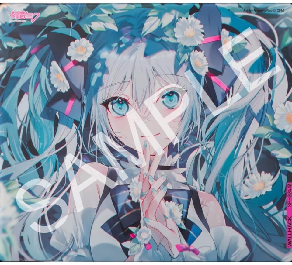 Wallhack SkyPAD SP-004 Hatsune Miku gaming mouse pad Glass Pad JAPAN ...