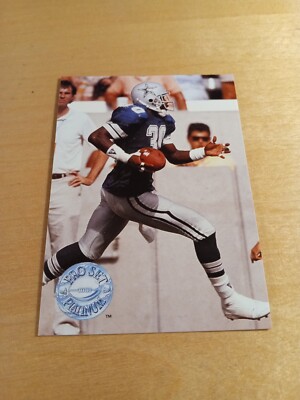 1991 Pro Set Platinum #177 ISSAIC HOLT Dallas Cowboys Football Card ...