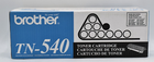 Genuine Lot of 2 BROTHER TN-540 TN540 Black Toner Cartridge | eBay