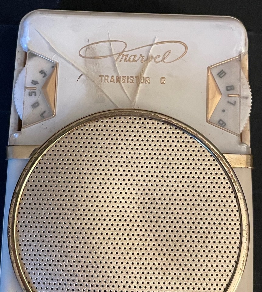 Vintage Marvel Transistor Radio model 6 YR-15A Japan 1960's "used" | eBay