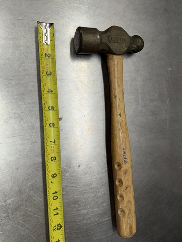 Vintage Ampco H3 Ball Peen Hammer Brass Non Sparking Gas Pipe Line Tool ...