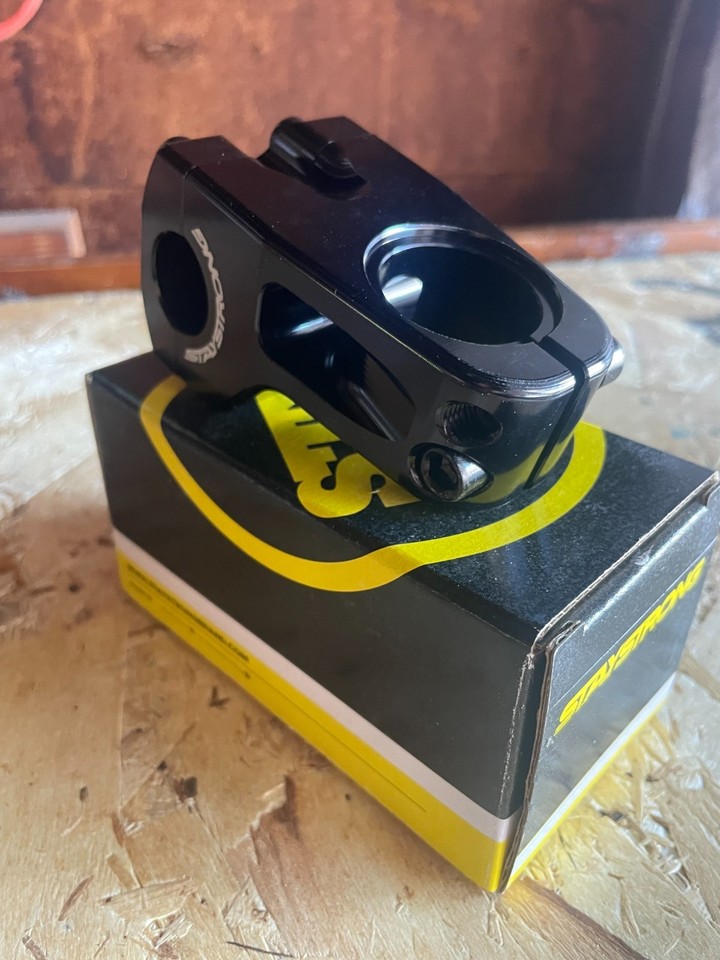 Stay Strong BMX Stem 50mm Black**BRAND NEW**FREE SHIPPING*** | eBay