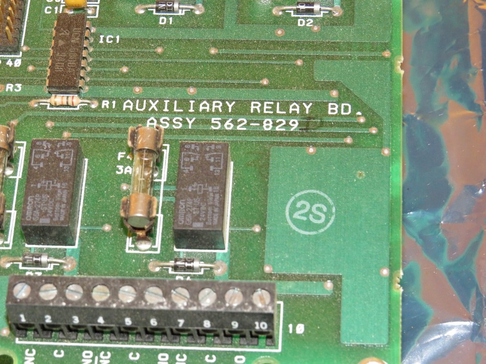 SIMPLEX 562-829 REV D AUXILARY RELAY BOARD CARD FIRE ALARM | eBay