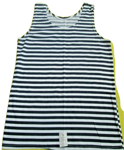Russian Navy/Sub/Marines Sleeveless Tank Top Striped Shirt Telnyashka ...