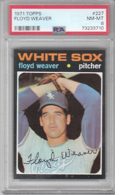 1971 Topps Baseball Floyd Weaver #227 Graded PSA 8 | eBay