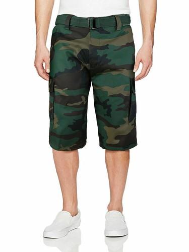 Men's Tactical Military Army Camo Camouflage Cargo Shorts With Belt | eBay