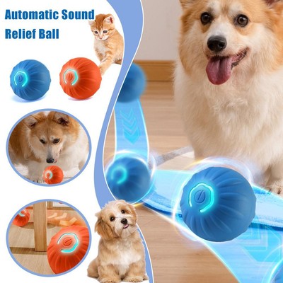 Dog Ball,Automatic Bouncing Ball For Dogs,Puppy Essentials, Vibrating ...