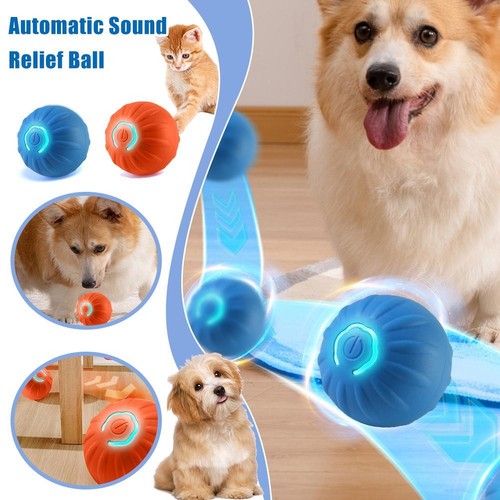 Dog Ball,Automatic Bouncing Ball For Dogs,Puppy Essentials, Vibrating ...