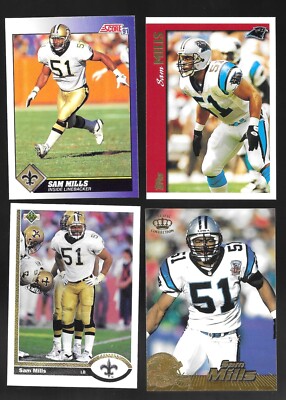 (4) 1996 Sam Mills Lot | eBay