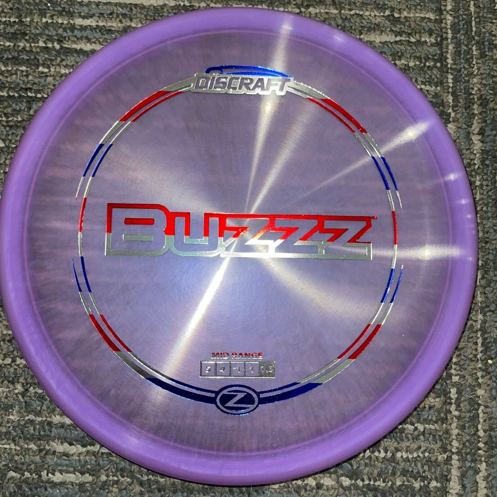 NEW DISCRAFT Z LINE PEARLY BUZZZ DISC GOLF MID RANGE DRIVER PP/FLG 177 ...