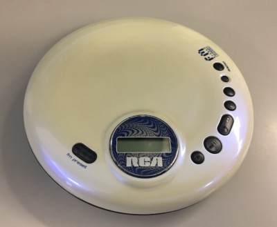RCA Portable CD Player with 20 Preset FM Radio RP2612B Compact Disc or ...