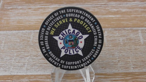 Chicago Police Department Ceramic Challenge Coin #B871 | eBay