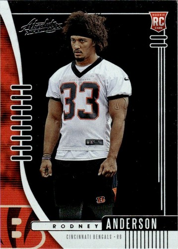 2019 ABSOLUTE RODNEY ANDERSON RC #149 RC CINCINNATI BENGALS 821 | eBay