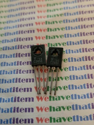 2SC2456/ STRAIGHT LEADS /TRANSISTOR CROSSES / 2 PIECES (qzty) | eBay