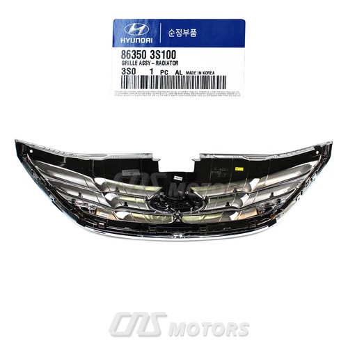 GENUINE Radiator Grille Front for 2011-2013 Hyundai Sonata OEM ...