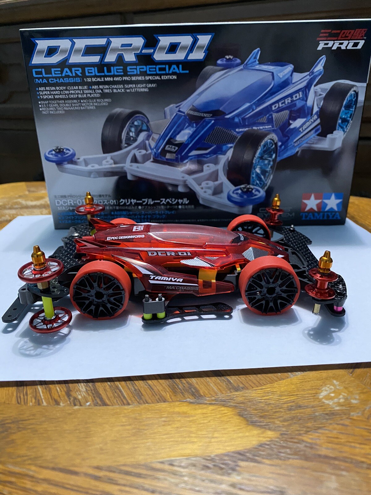 Tamiya Mini 4wd DCR-01 Red Special 1/32 | eBay
