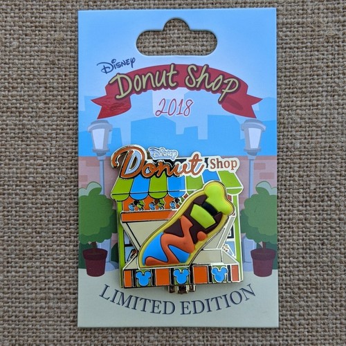 Goofy Donut Shop Hinged Pin 2018 Disney Parks LE 3000 | eBay