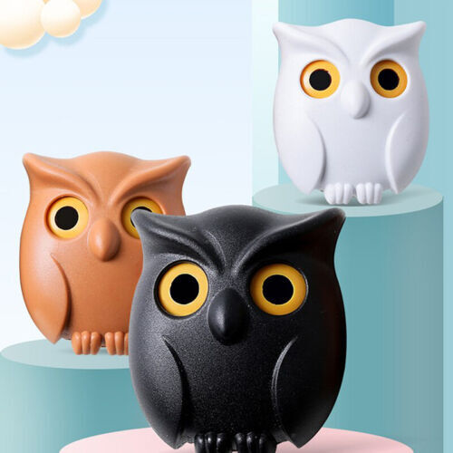 1PCS Wall Key Hook Holder Hanging Night Owl Magnetic Keep Keychains ...