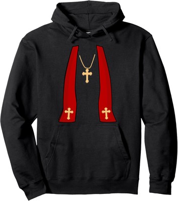 Pope Costume Provost New Pope Leo XIV Unisex Hooded Sweatshirt | eBay