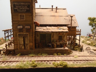SIERRA WEST SCALE MODEL O'NEILL'S FABRICATION HO SCALE BUILT COMPLETED ...