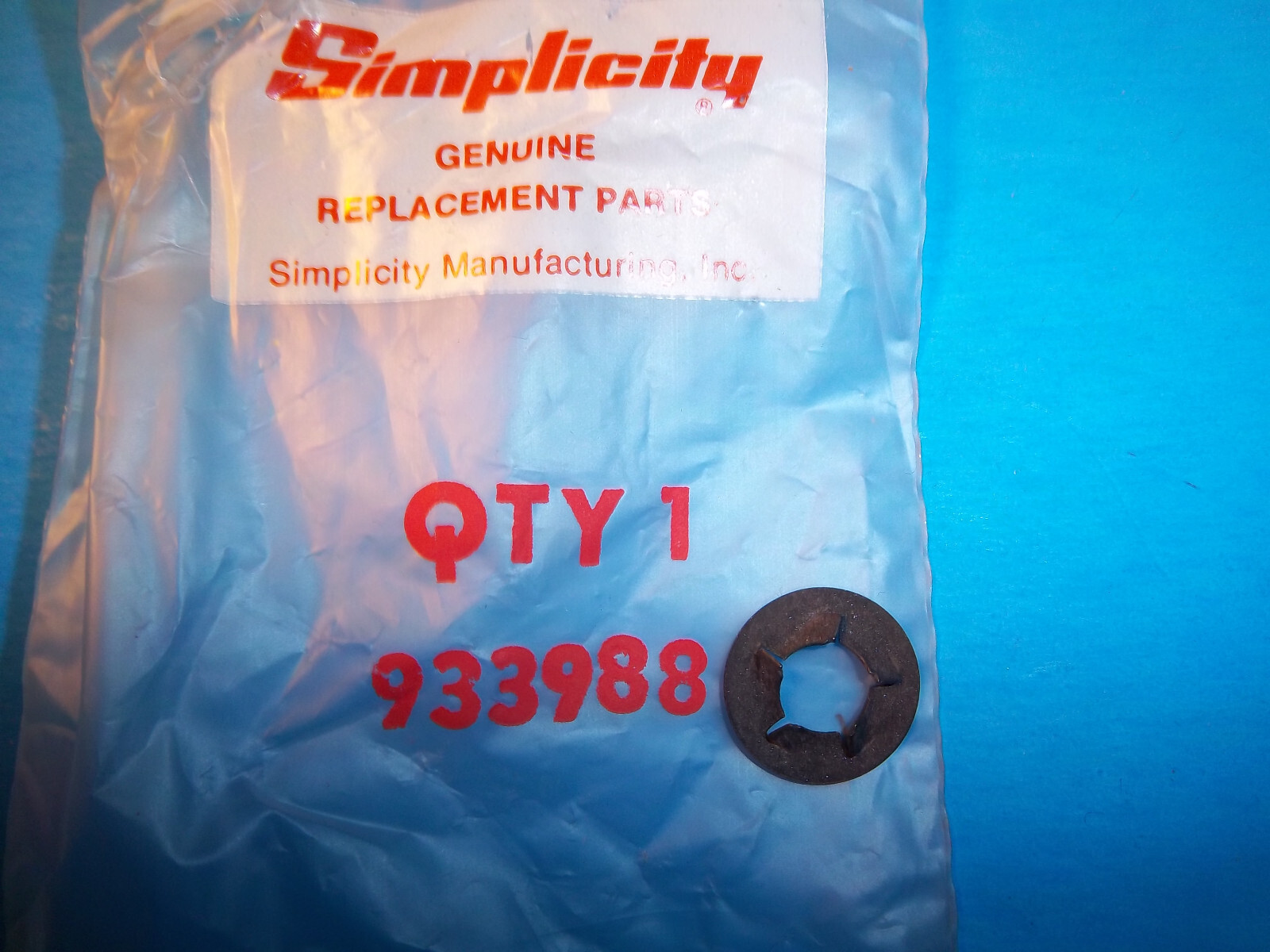 NEW SIMPLICITY RETAINER 933988 OEM MU4 | eBay