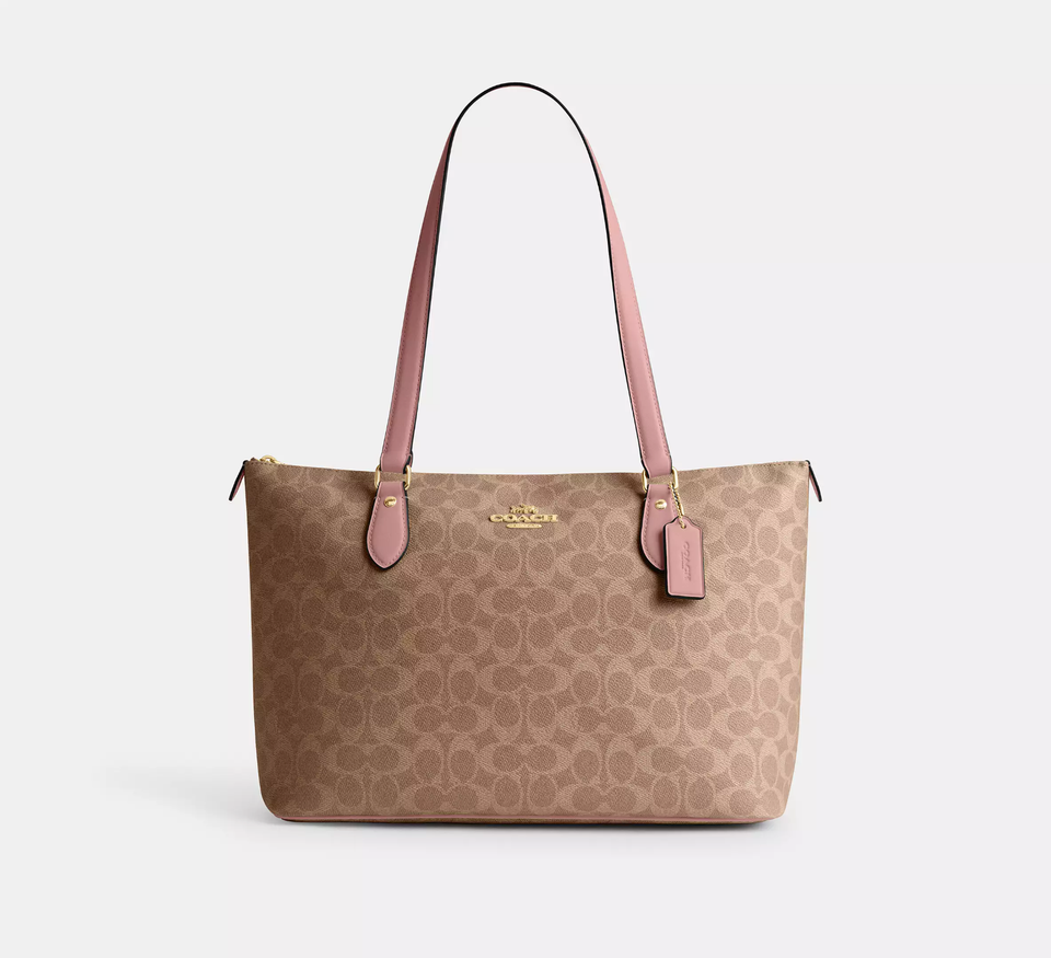 NWT Coach Gallery Tote Bag In Signature Canvas CW381/CV402 | eBay