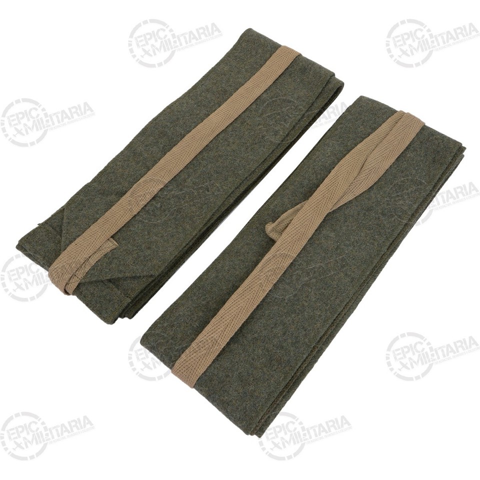 German Army WW1 Wool Leg Wrap Puttees - Field Grey | eBay