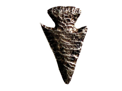 Sterling Silver 925 Tie Pin Arrowhead Bird Point Replica Mold from ...