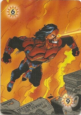 Marvel OVERPOWER DC 6 ENERGY POWER CARD - Cyborg | eBay