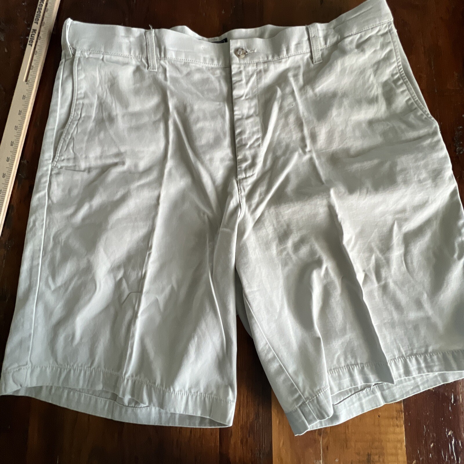 Dockers Shorts Men's Chino Khaki Adult Casual Sand Tan Flat Front Size ...