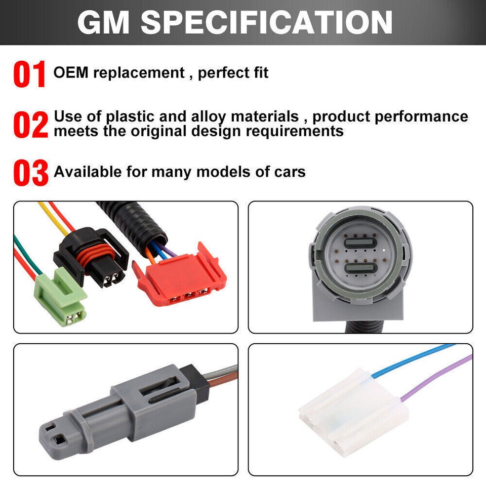 350-0032 4L80E Internal Harness (Male) w/Temp Control 1994-2003 (99604 ...