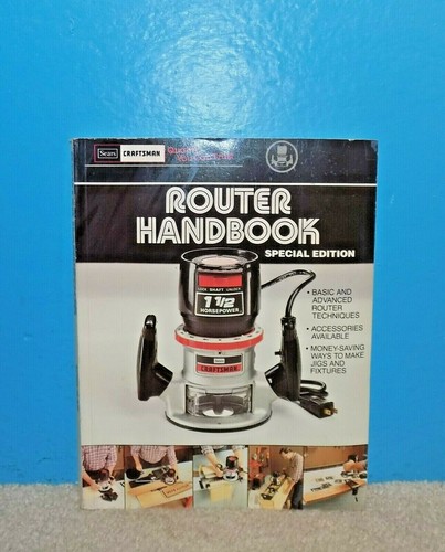 Sears Craftsman Router Handbook Special Edition 1991 | eBay