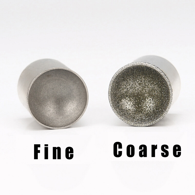 3mm-25mm Diamond Burr Grinding Bit Fine Coarse Cylinder Concave for ...