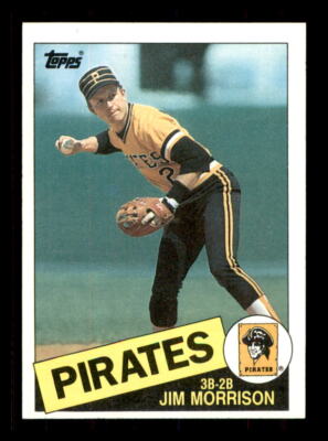1985 Baseball 1985 Topps Jim Morrison Pittsburgh Pirates #433 1 | eBay