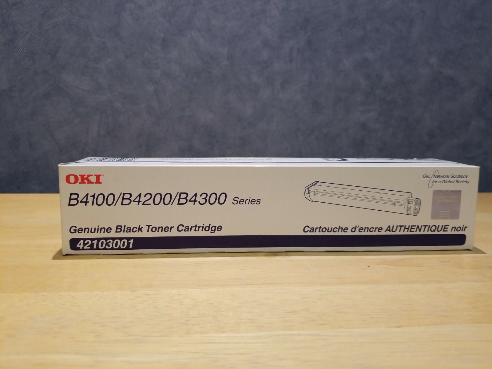 Genuine Okidata OKI 42103001 Black Toner Cartridge B4100/B4200/B4300 ...